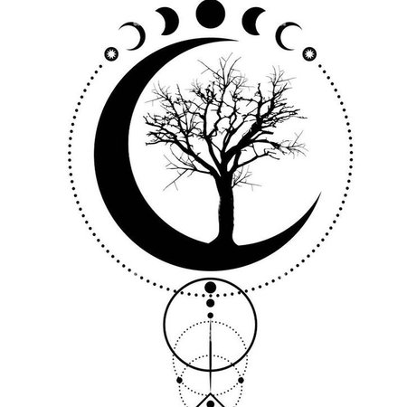 Hold Tetoválás férfiaknak és nőknek: tetkó minta és jelentésük - VeAn ...