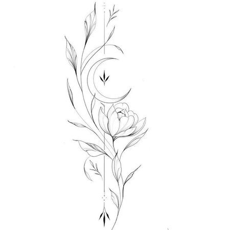 Hold Tetoválás férfiaknak és nőknek: tetkó minta és jelentésük - VeAn ...