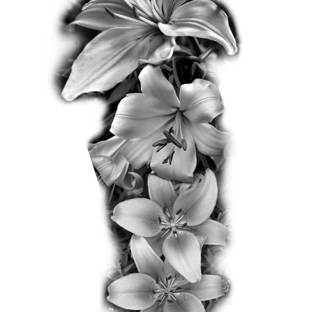 Liliom Tetoválás férfiaknak és nőknek: tetkó minta és jelentésük - VeAn ...