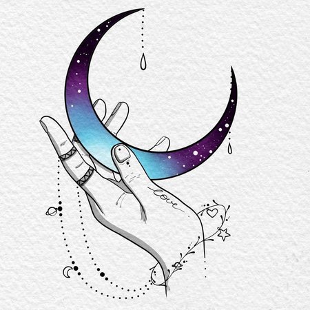 Hold Tetoválás férfiaknak és nőknek: tetkó minta és jelentésük - VeAn ...